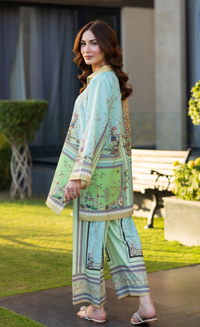 Serene 2-Piece Suit – Premium Fabric for Casual, Summer & Winter Wear – Grace Stitch